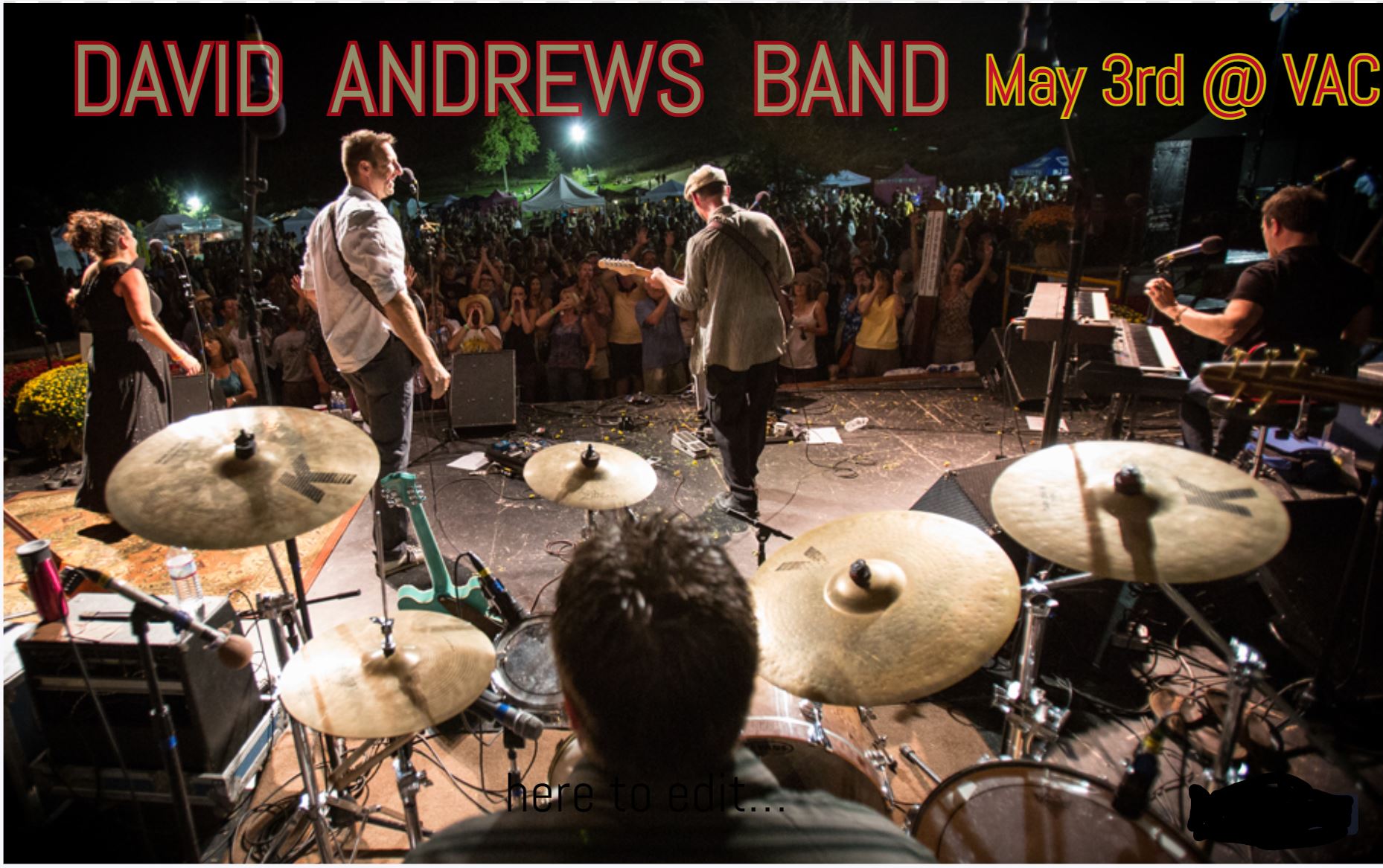 An Evening with The David Andrews Band • Visual Arts Collective